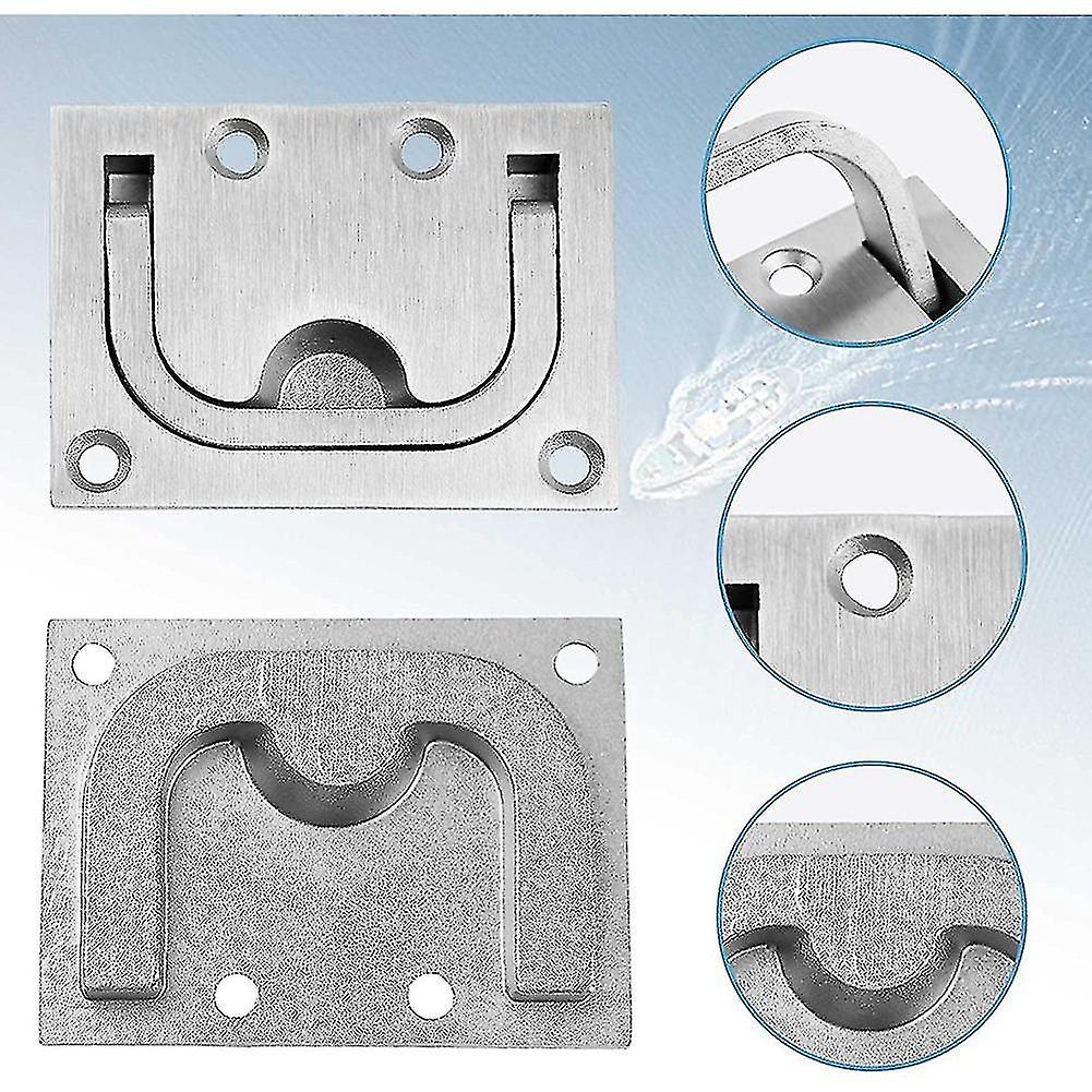 Stainless Steel Hatch Pull Handles For Boat Deck Hatch Handle(2 Pack ...