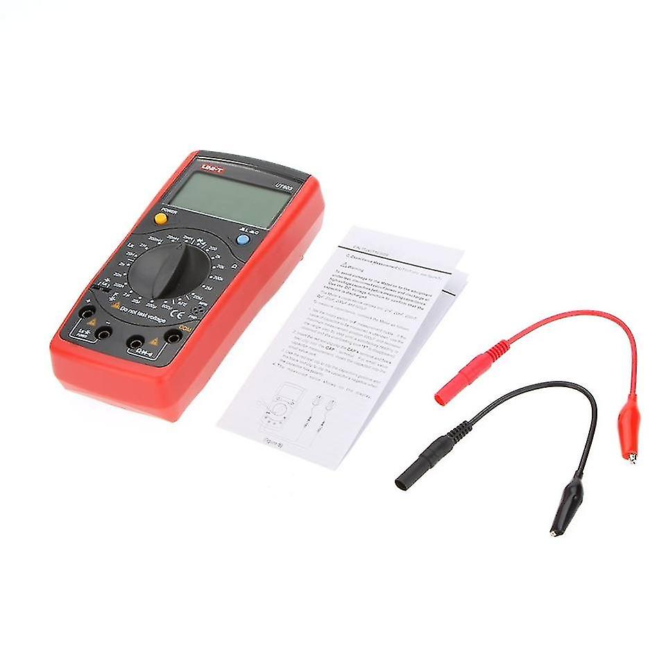Digital Multimeter Trms 4000 Counts With Dc Ac Voltmeter And Auto ...