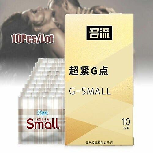 10Pcs Small Size Ultra Thin Latex Condom Men Products Tight Condoms ...