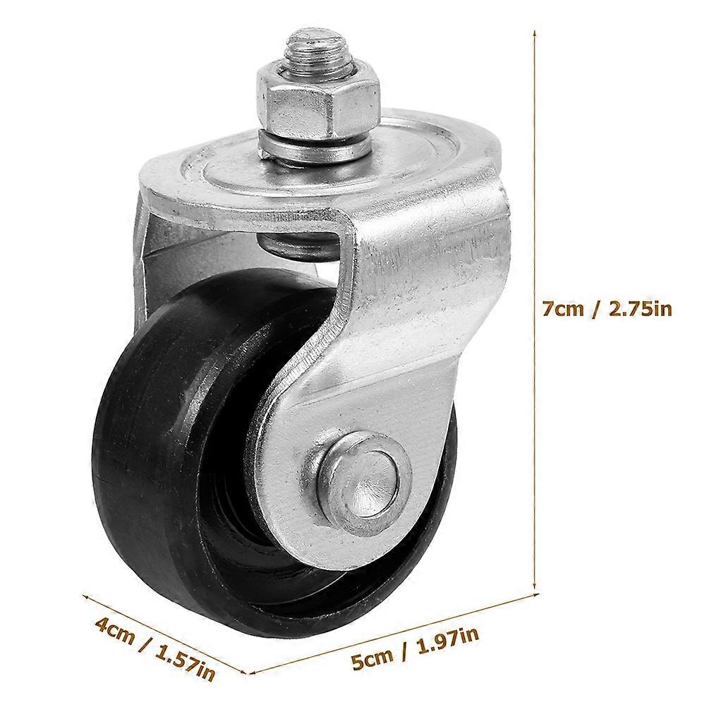 2pcs Floor Jack Caster Wheels Replacement Floor Jack Wheels Metal Jack ...