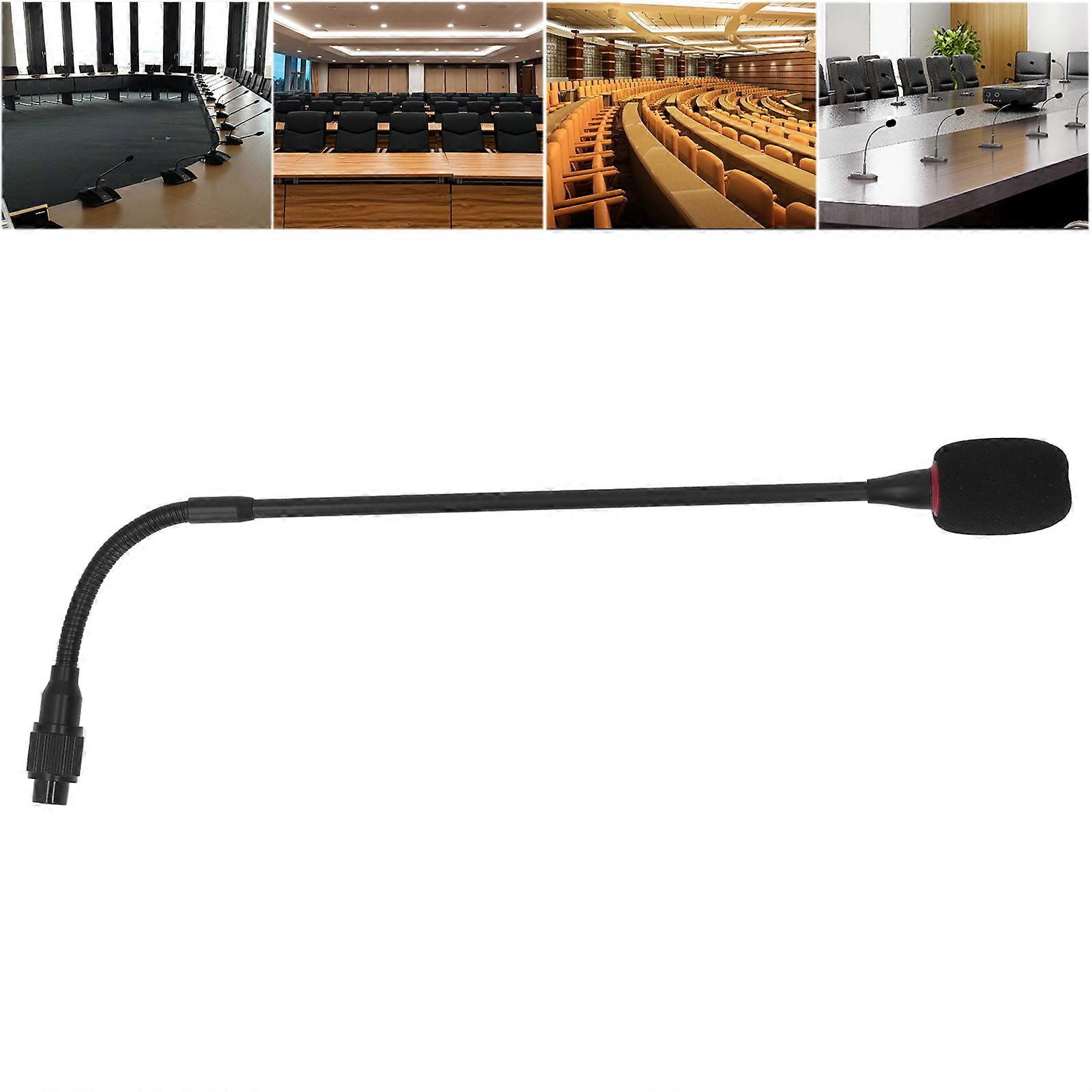 16.5in Gooseneck Microphone Flexible Aluminum Alloy Gooseneck Condenser ...