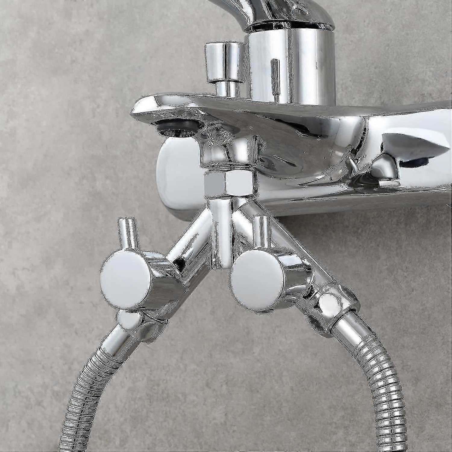 Brass Diverter Valve Shower Shut-off Valve 2-way Y Splitter 1/2 Inch ...