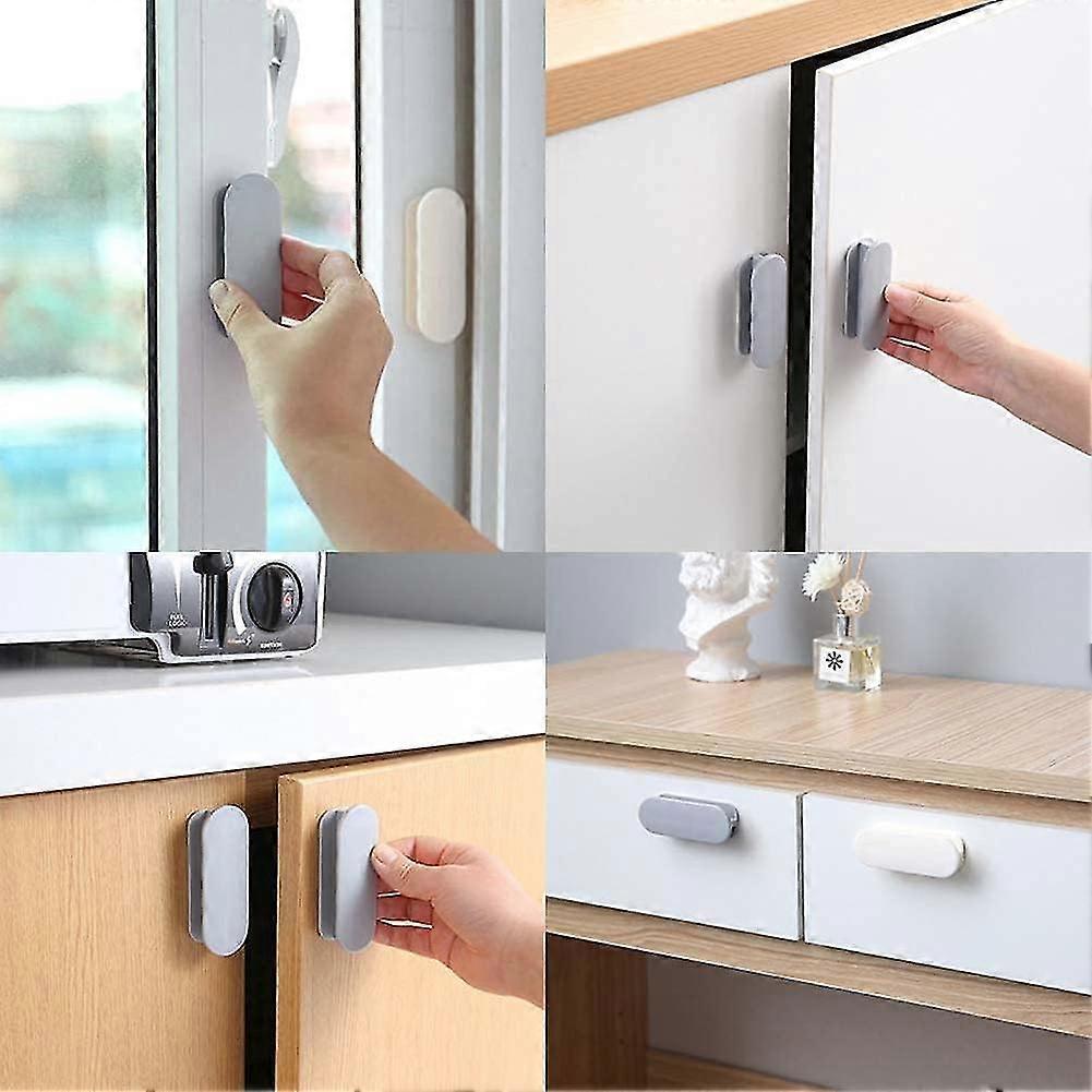 For 2024 4 Pack Self Adhesive Handles, Easy-to-Install Handles for ...