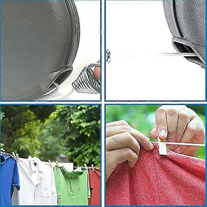 12m retractable clothesline, very strong and durable clothesline ...