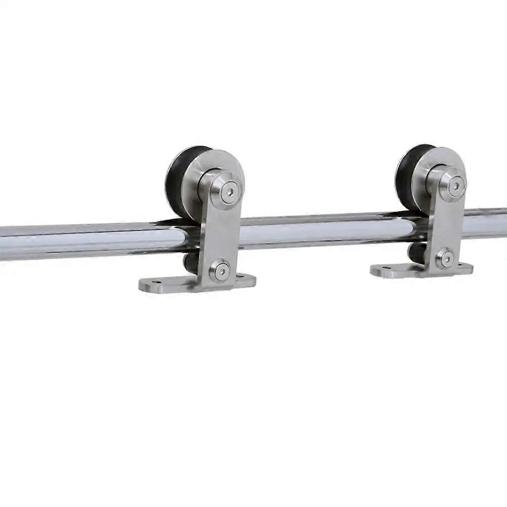 LWZH T-Shaped Stainless Steel Sliding Barn Door Hardware Rollers with ...