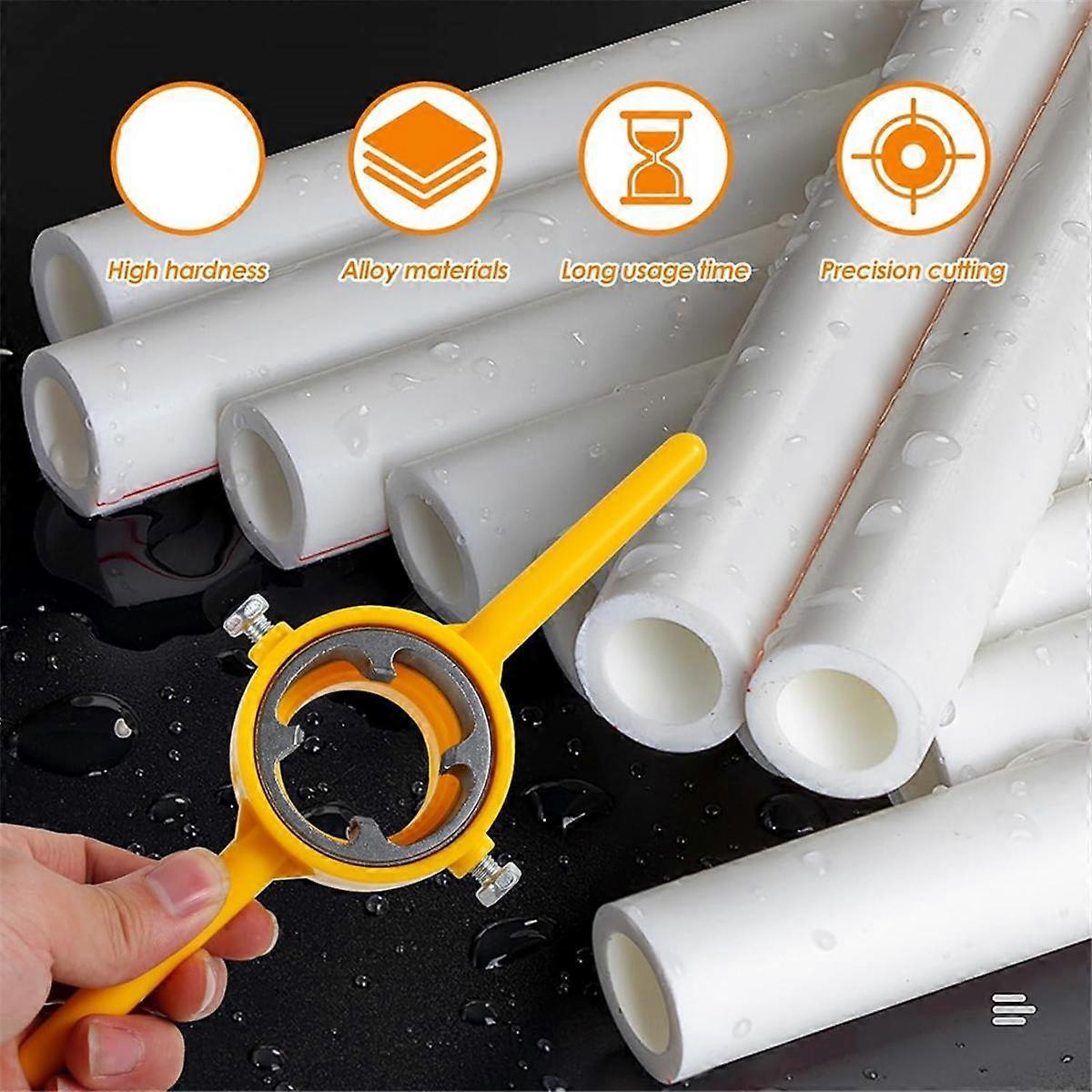 6Pcs PVC Thread Maker Tool, Pipe Threader Plumbing Tool, Pipe Threader ...