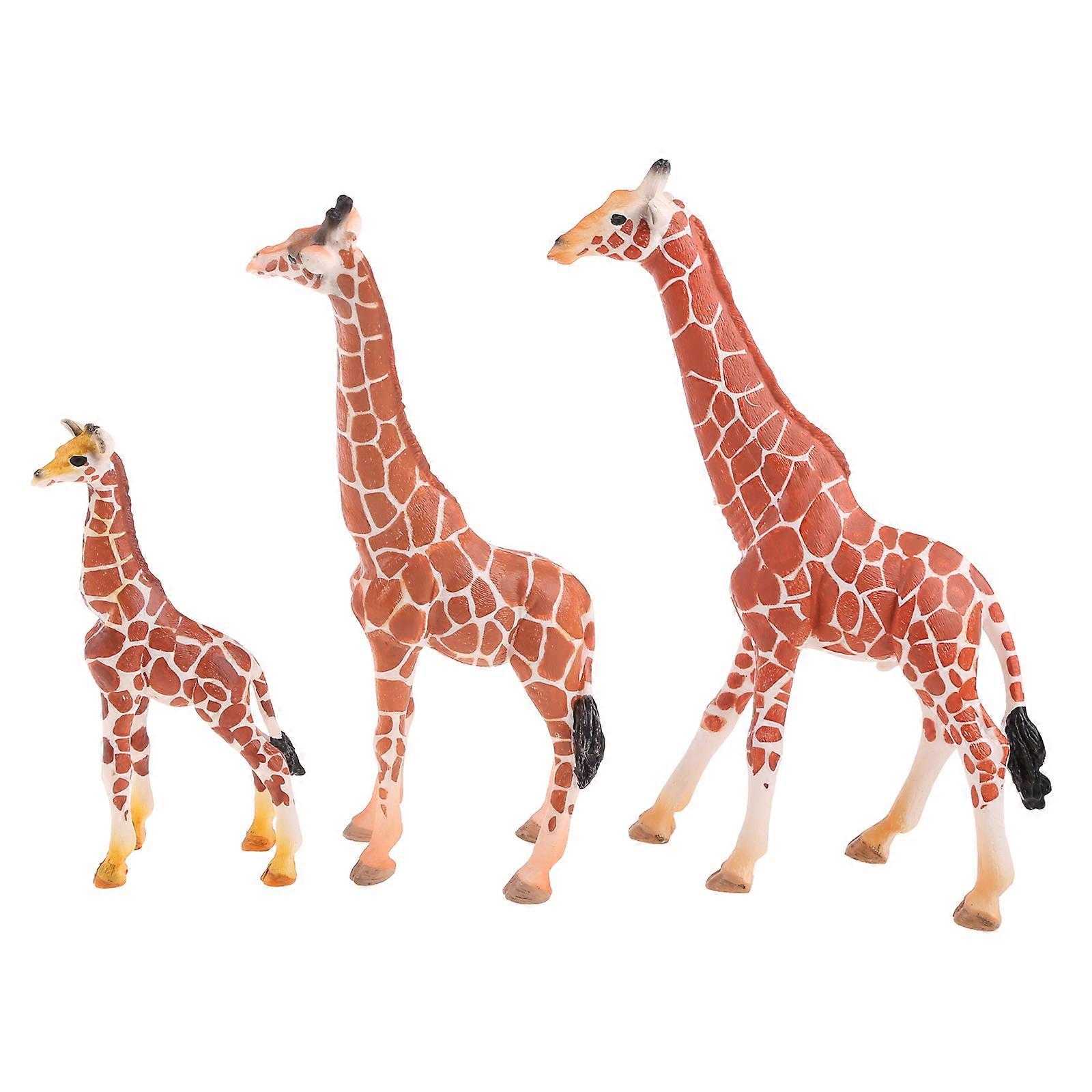 Kids Plastic Giraffe for kids Action Figures Realistic Jungle World ...