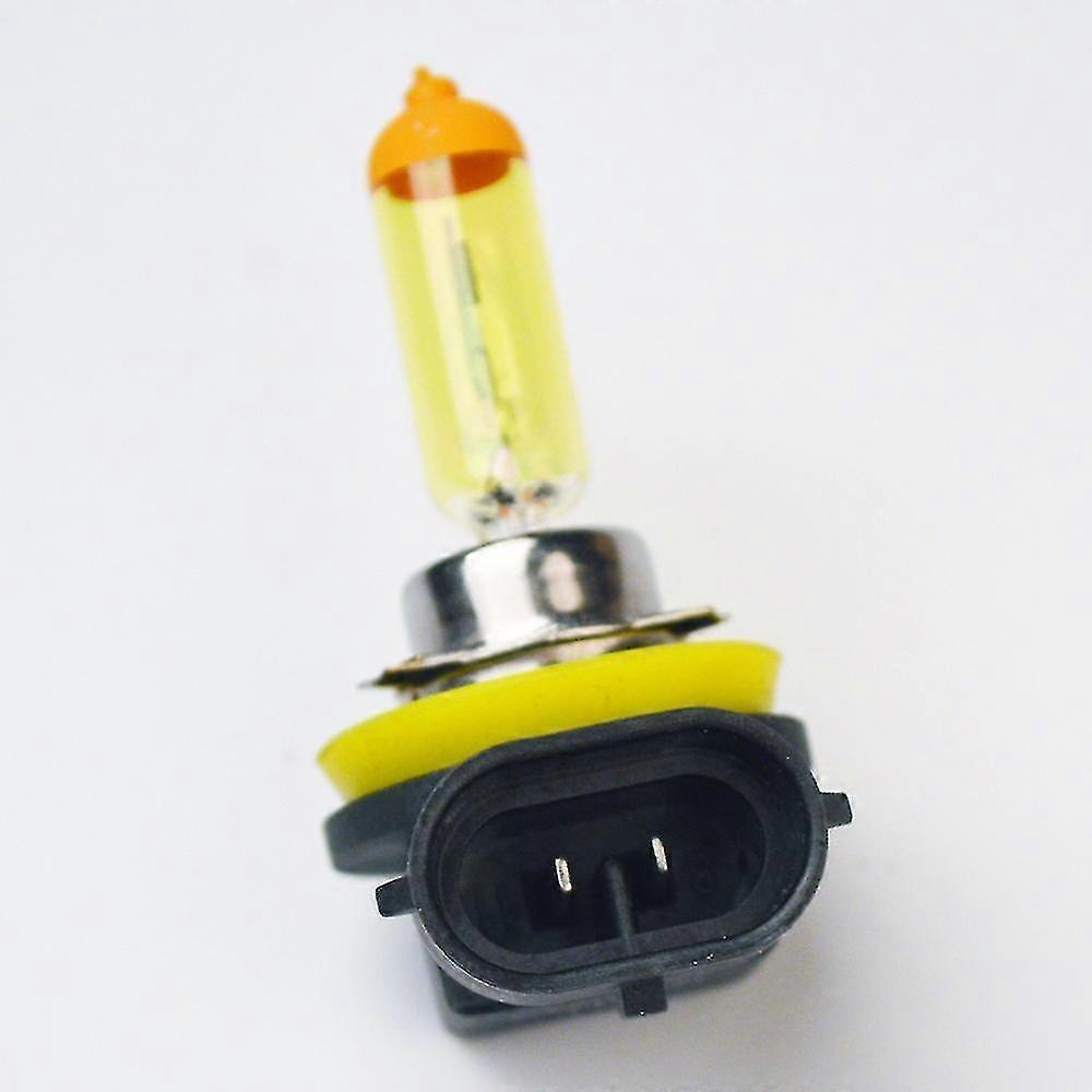 Hippcron 2 Pieces 12v 55w H11 Yellow Halogen Bulb Pgj19-2 3000k Auto ...