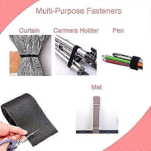 Extra wide velcro (10cm*2m), for sewing stripes on fabric, not ad ...