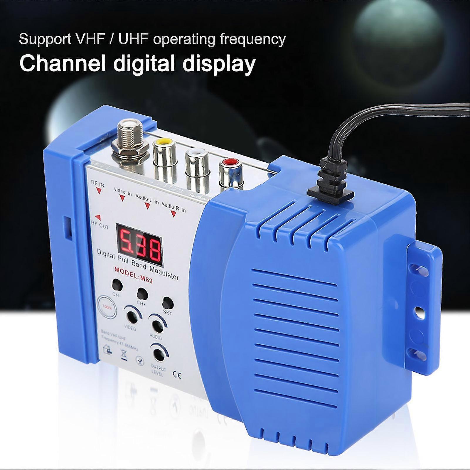 RF Modulator AVRF AVTV Converter VHF UHF 230V EU-YM | Fruugo UK
