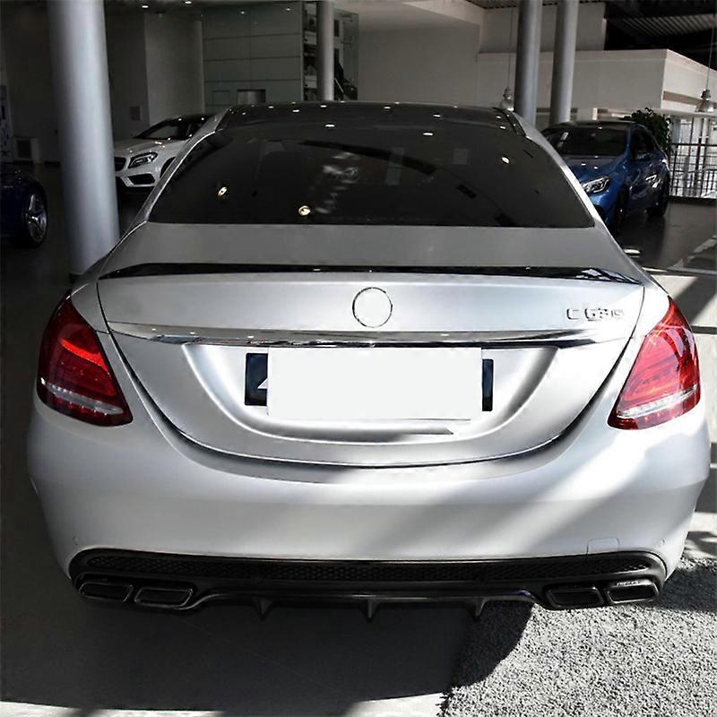 Car Rear Trunk Roof Spoiler Lid 2015-2022 For Mercedes Benz C Class ...