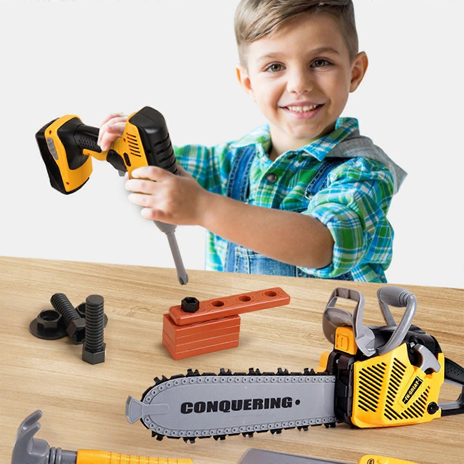 kids toys Toy Chainsaw For Kids Tools Kids Chainsaw With Light And ...