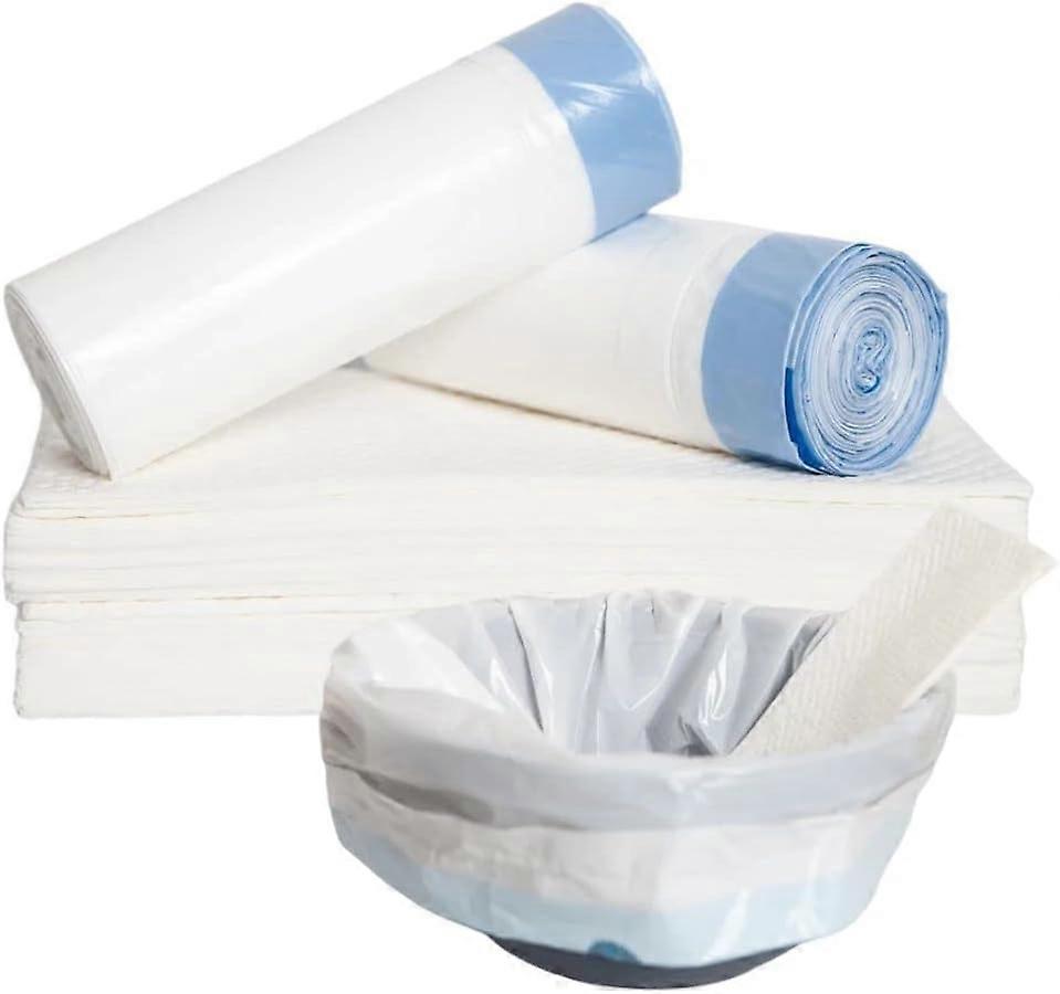 20 Pack Commode Liners with Absorbent Pads Disposable | Fruugo UK