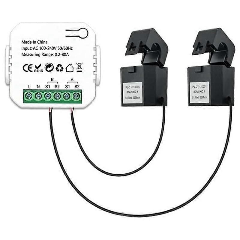 Tuya Wifi Intelligent Energy Meter Solar PV System Power Production ...