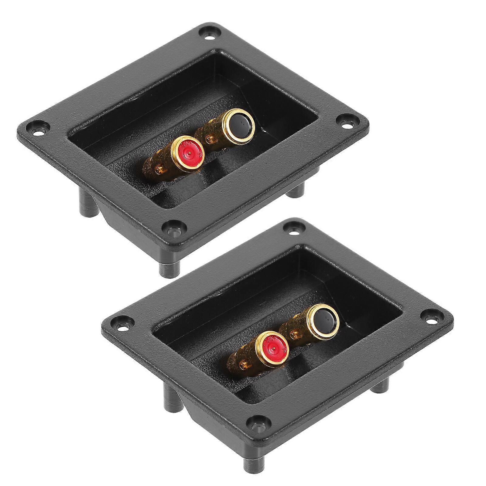 2pcs Speaker Terminal Plates Speaker Connectors Terminal Speaker Box ...