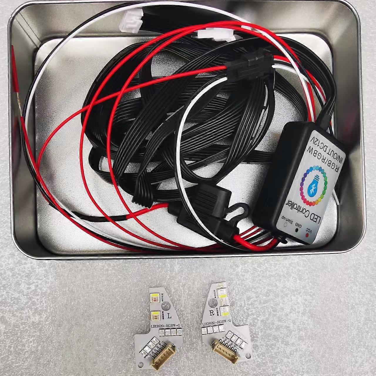 Icedriver for SEAT Leon MK3 MK4 DRL RGB multicolor LED boards daytime ...