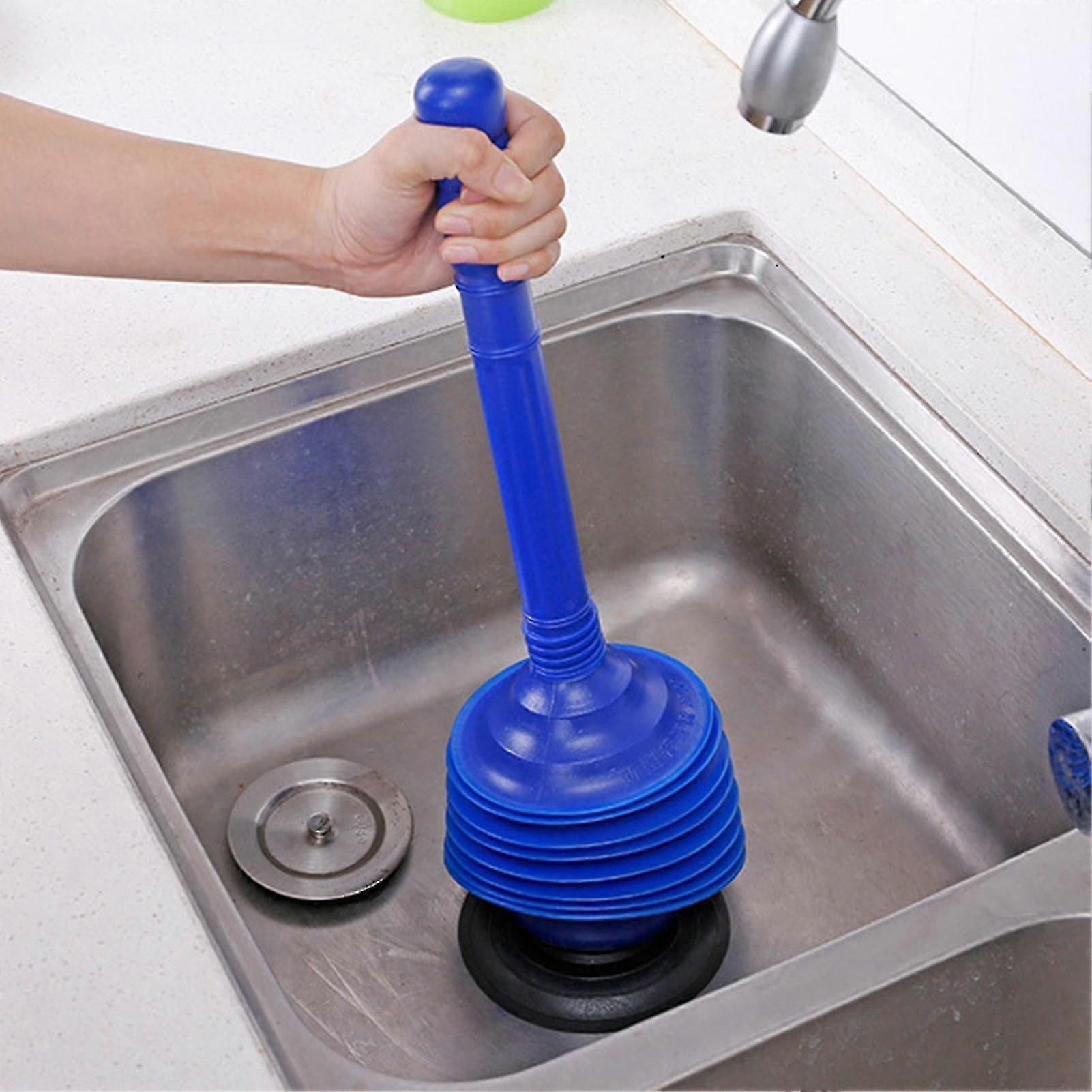 Professional Toilet Plunger All Purpose Pvc High Pressure Thrust Toilet ...