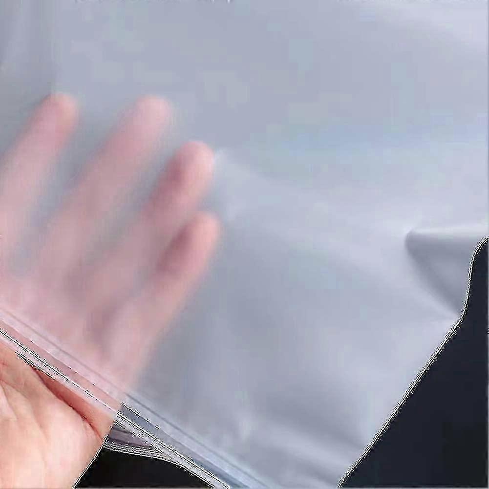 Frosted Plastic Zip-lock Garment Bags - 100pcs Storage Saving Space ...