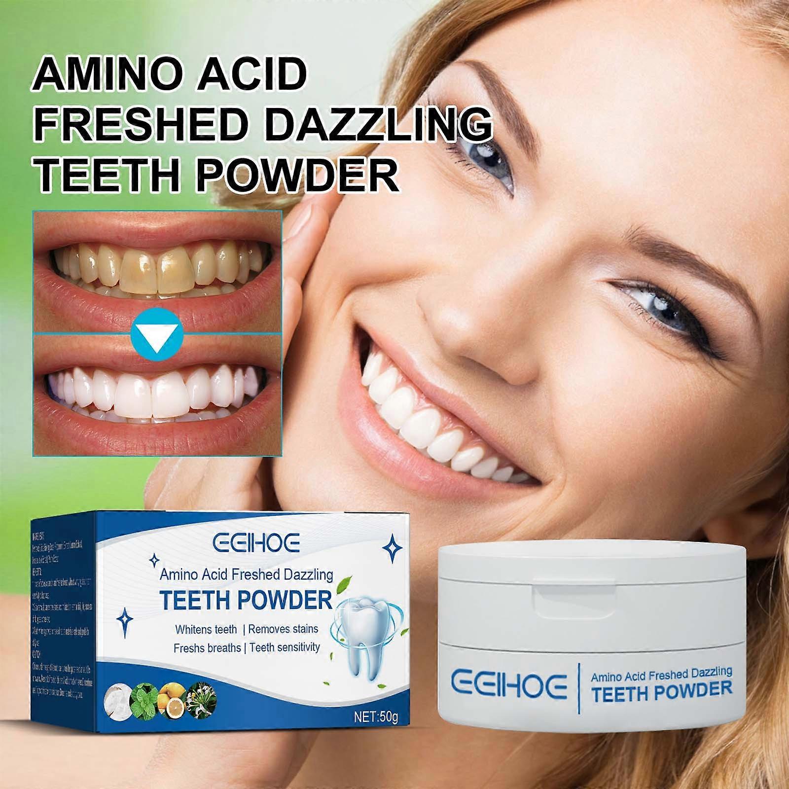 Oral Care Tooth Whitening Powder For Cleaning Oral Teeth, Tartar ...
