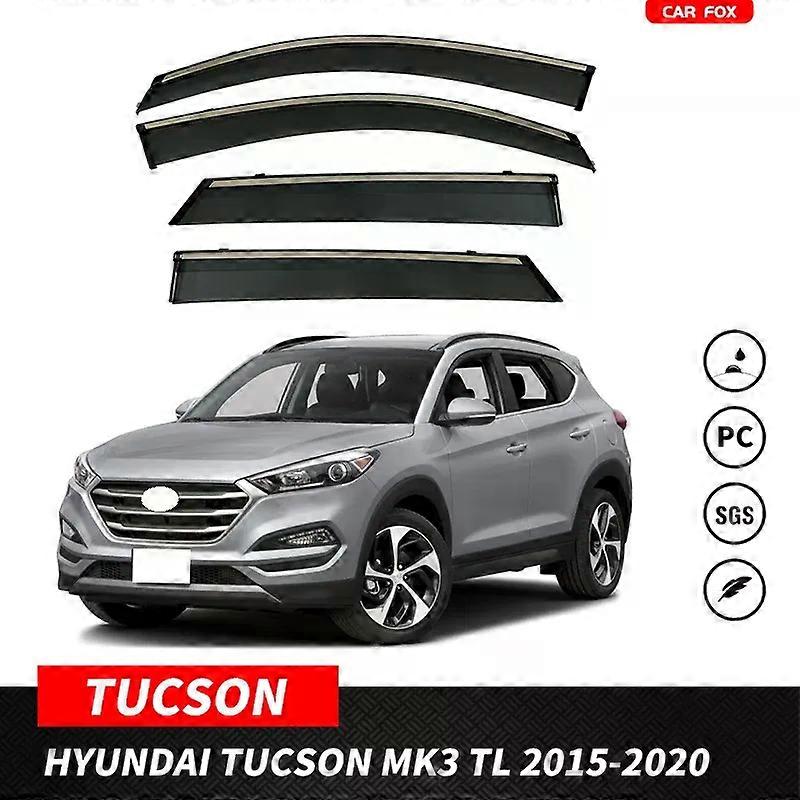 Applies to For Hyundai TUCSON MK3 TL 2015-2020 Window Visor Vent Shades ...