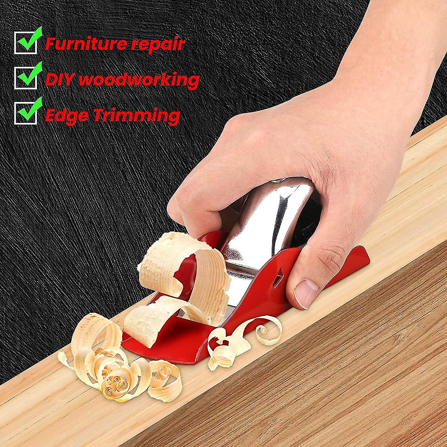 Woodworking Plane, One Hand Planer Carpenter's Hand Plane, Carpentry ...