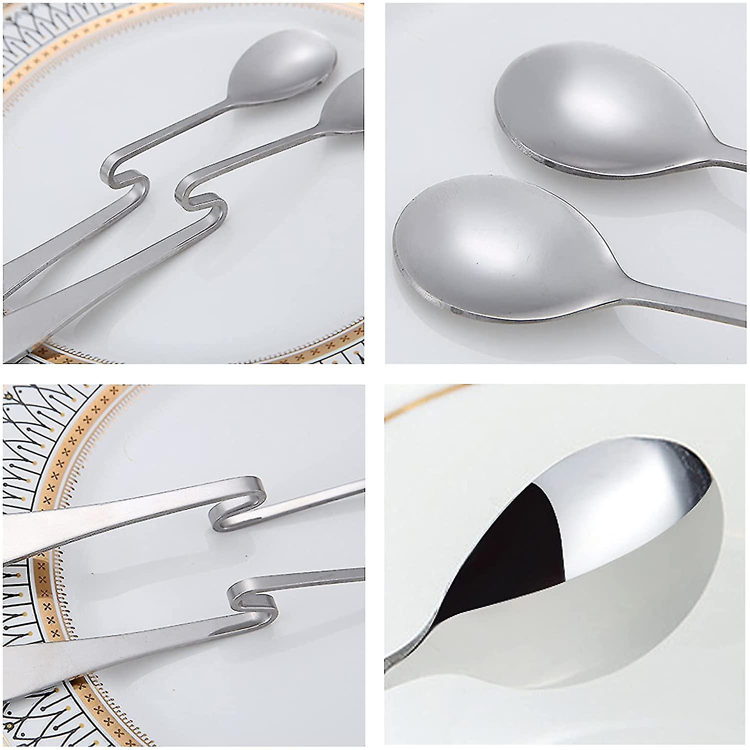 Jam Spoon, Stainless Steel Coffee Spoon Set, Honey Spoon It Can Be Used ...