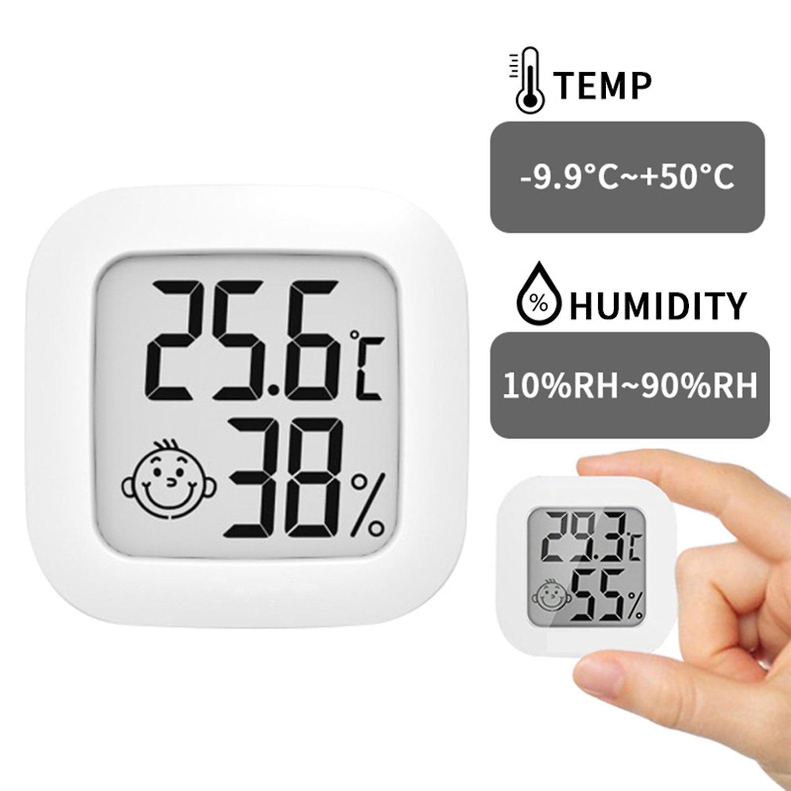 Temperature humidity sensor palm size indoor thermometer real-time ...