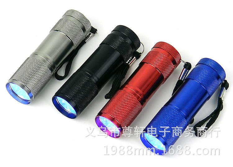Mini LED Torch Light, Aluminum Kids Small Flashlight with 12 AAA ...