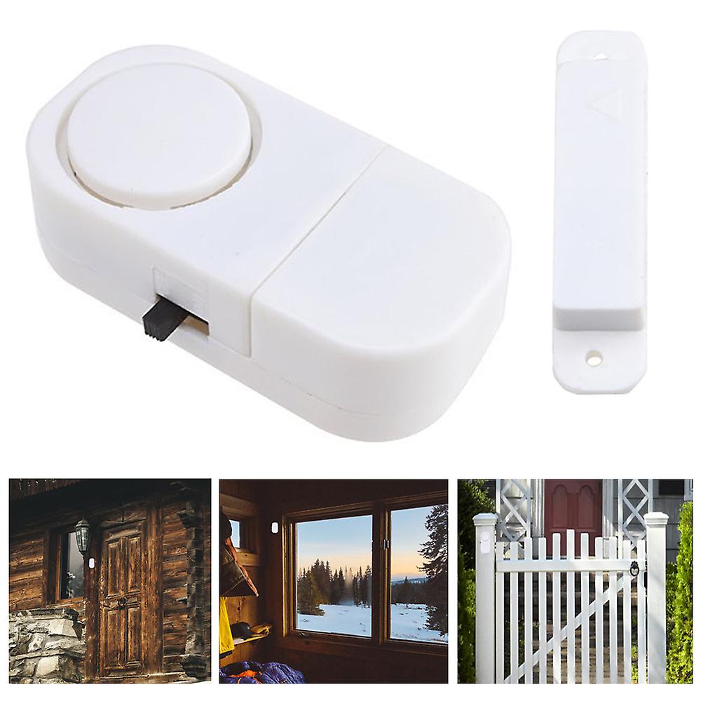 Door Window Alarm,Burglar Alarm, Home Security Wireless Magnetic Sensor ...