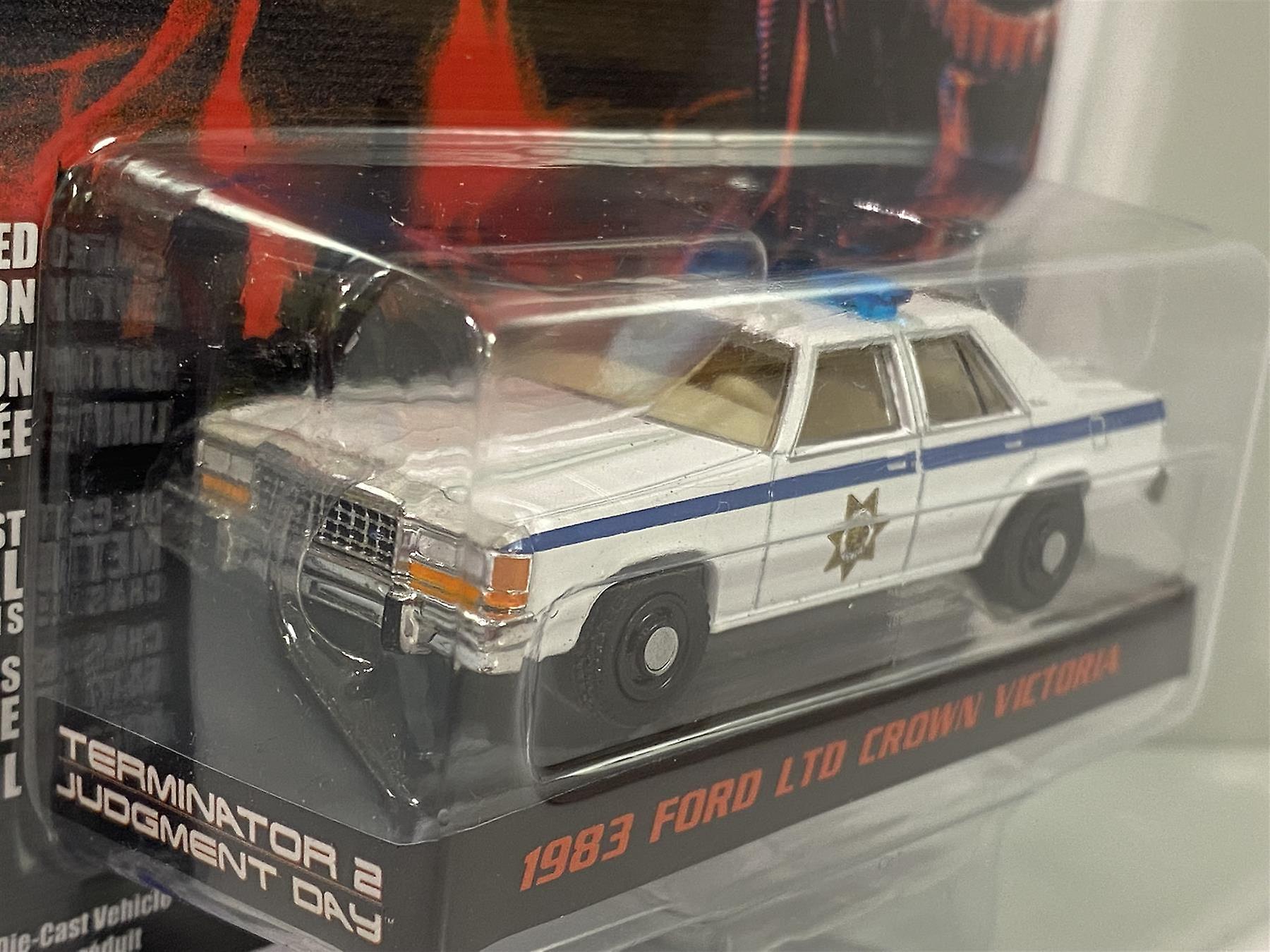 Terminator 2 Judgement Day 1983 Ford LTD Crown Victoria 1:64 Greenlight ...