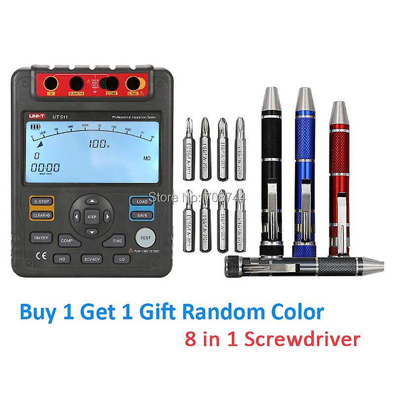 Uni-t ut511 digital insulation resistance testers meter megohmmeter low ...