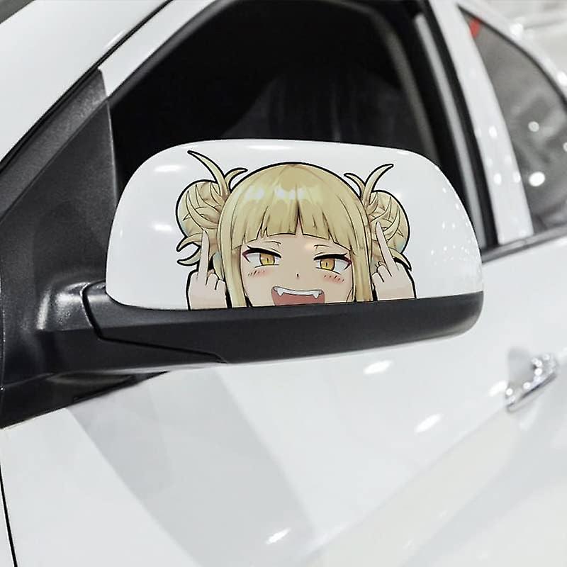 2 Pcs 5.51'' Cartoon Anime Car Sticker for Himiko Toga My Hero Academia ...