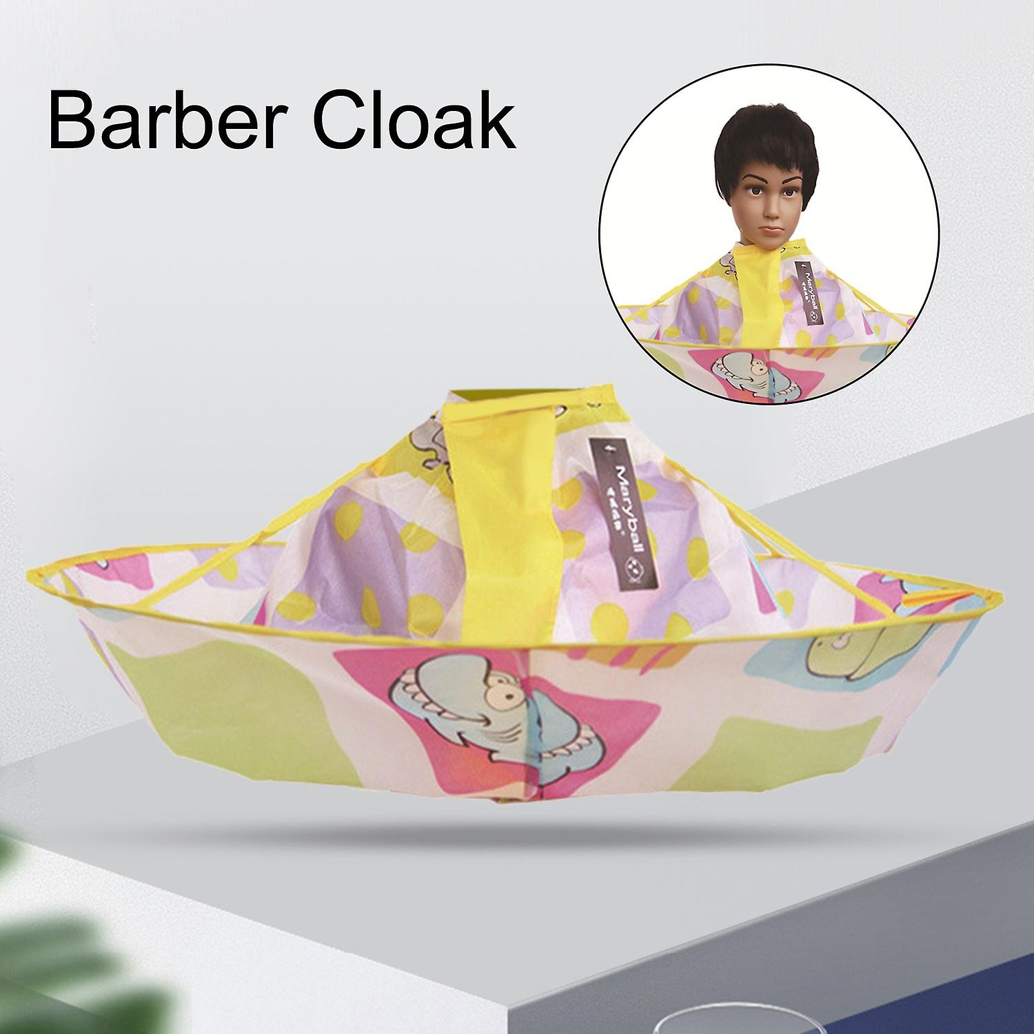 Waterproof Haircut Cloak Cartoon Pattern Polyester Umbrella Shape ...