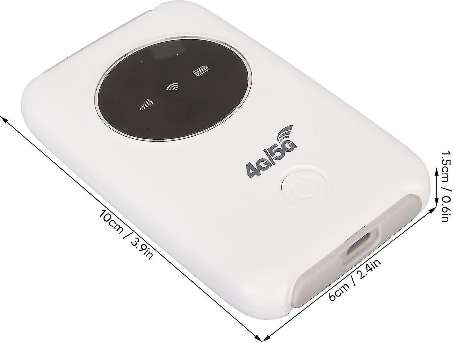 4G LTE Unlocked 5G WiFi Hotspot Device 300Mbps Router SIM Card Slot ...