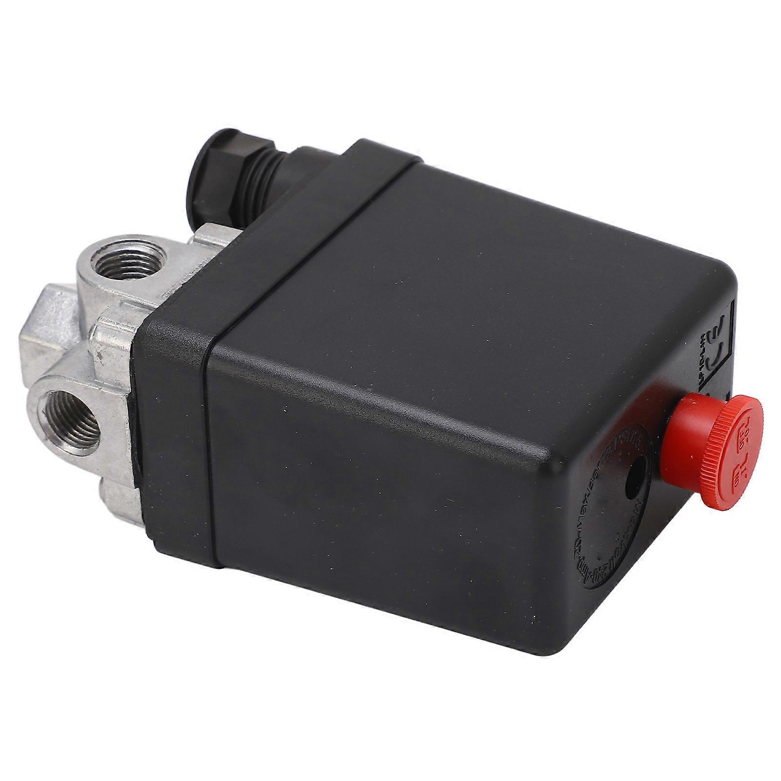 6 to 8kg Air Compressor Pressure Switch Heavy Duty 4 Port Air ...