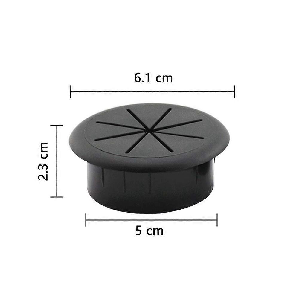 3PCS Desk Cord Grommets Wire Cable Hole Cover for Office PC Desk Cable ...