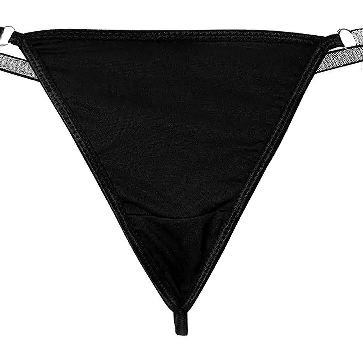 Sexy Rhinestone Waist Body Chain Jewelry Crystal Thong Panties Elastic ...