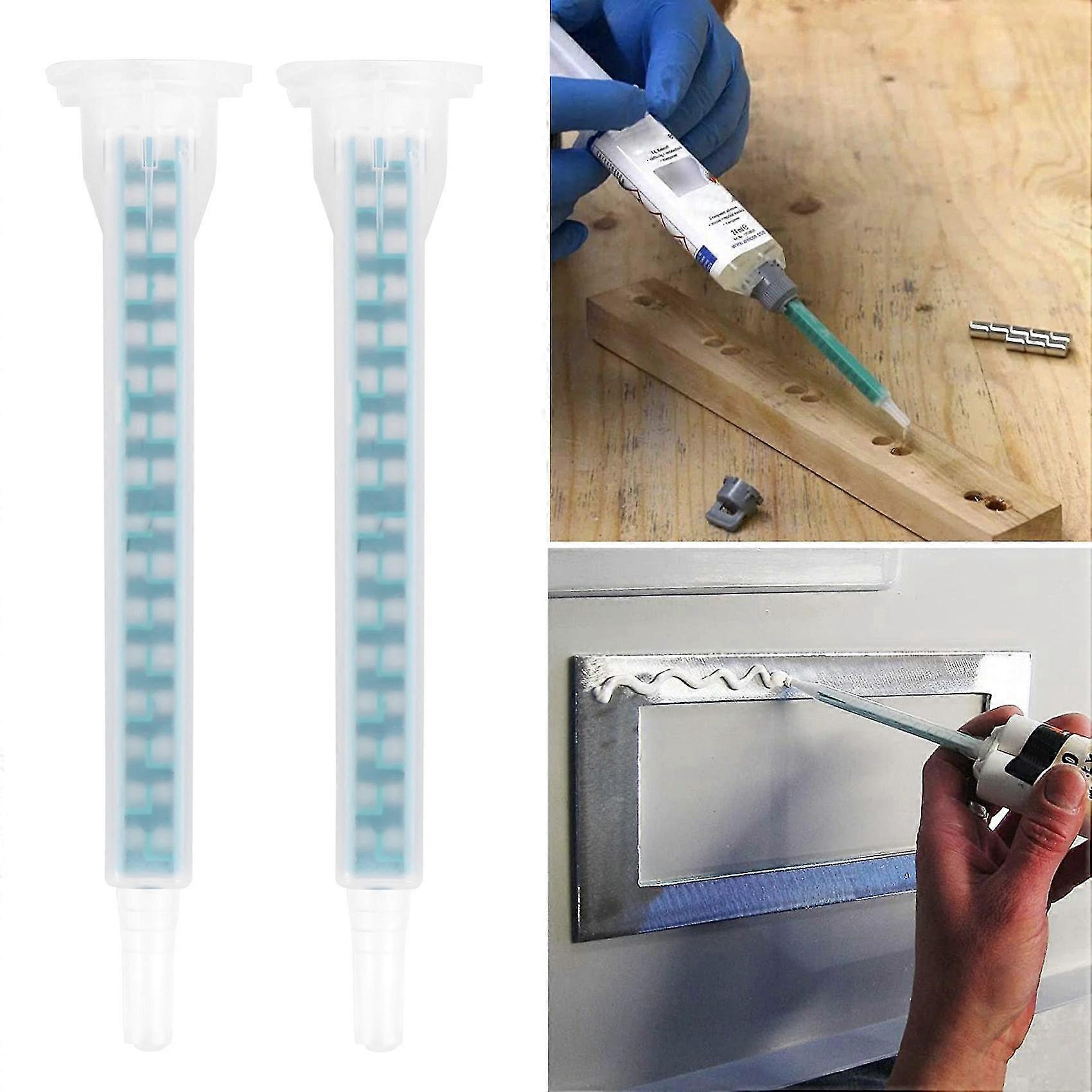 Mixing tube AB rubber tube mixing nozzle square bayonet mixing head ...