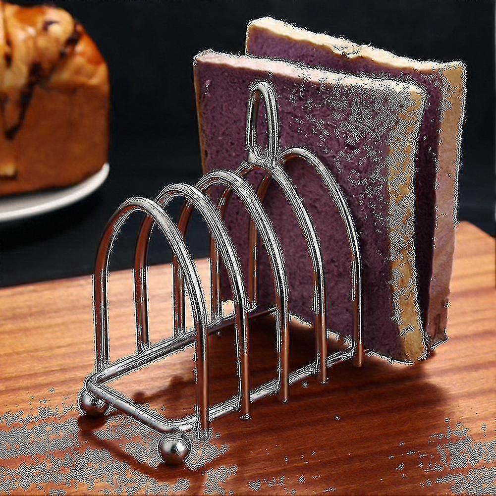 Toast Bread Rack 6 Pieces Stainless Steel Toast Rack With Handle ...