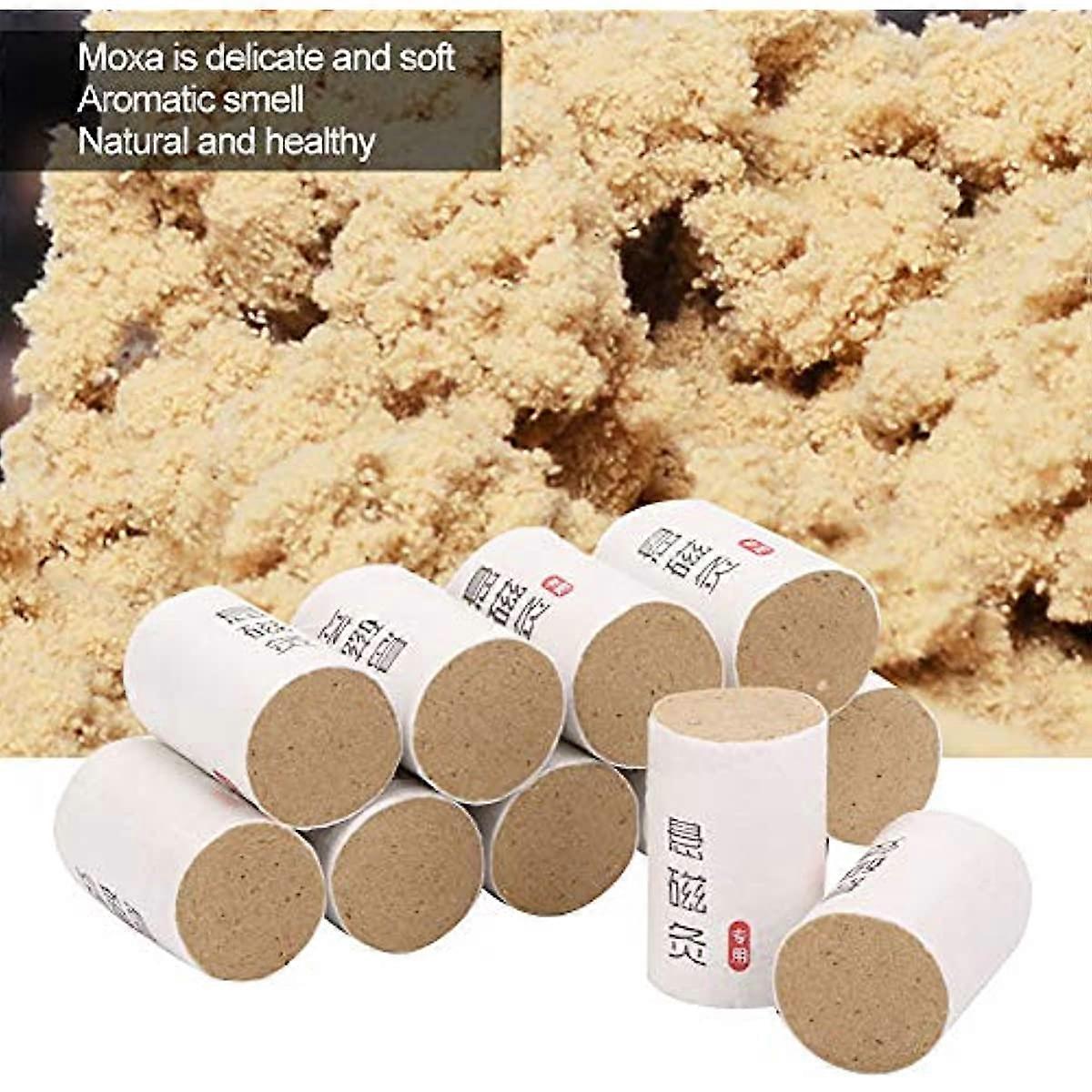 60Pcs Moxa Roll Set Acupuncture Therapy Moxa Roll Body Muscle Relax ...