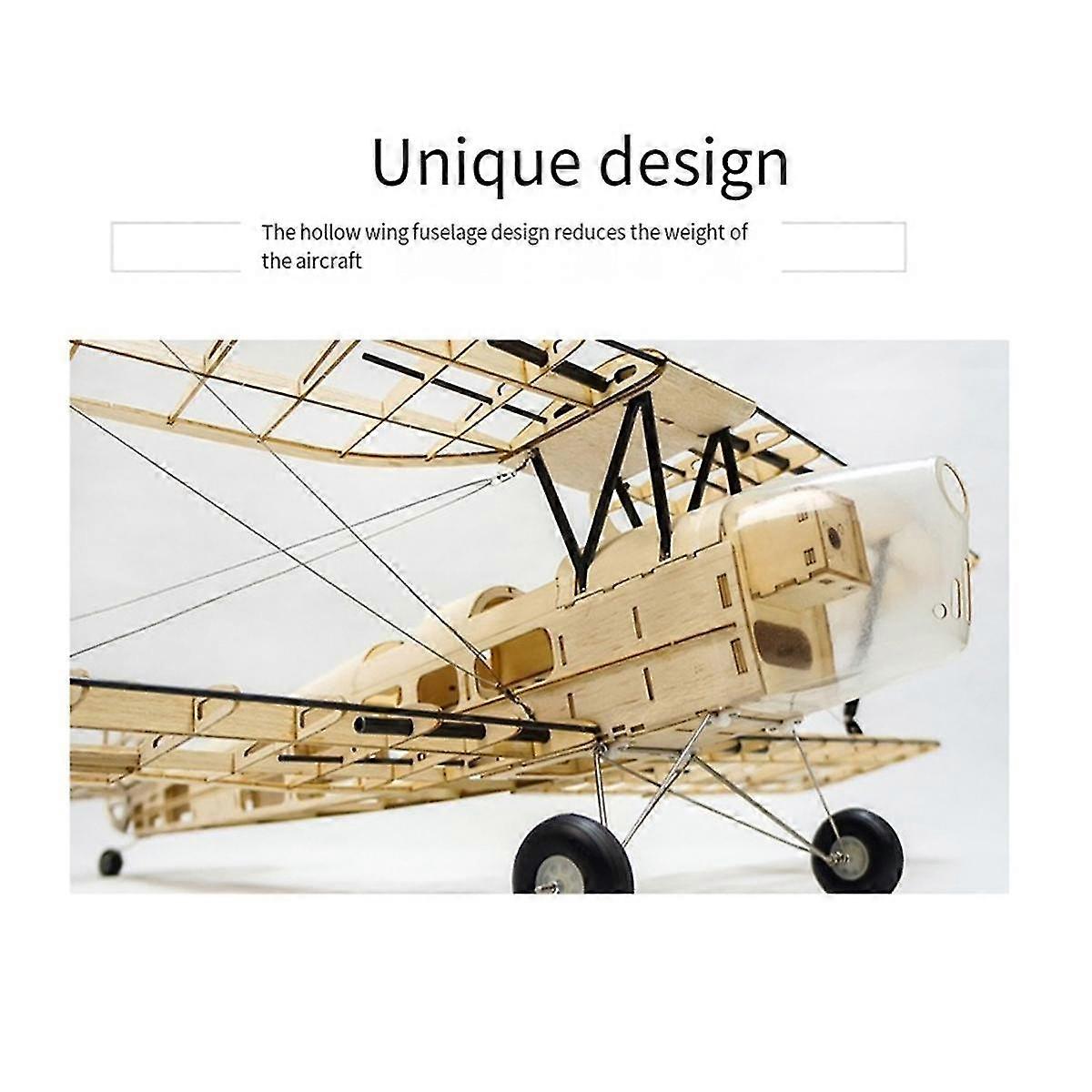 Rc Airplanes Model Scale 980mm Mini Wood Building Kit Diy Electric ...