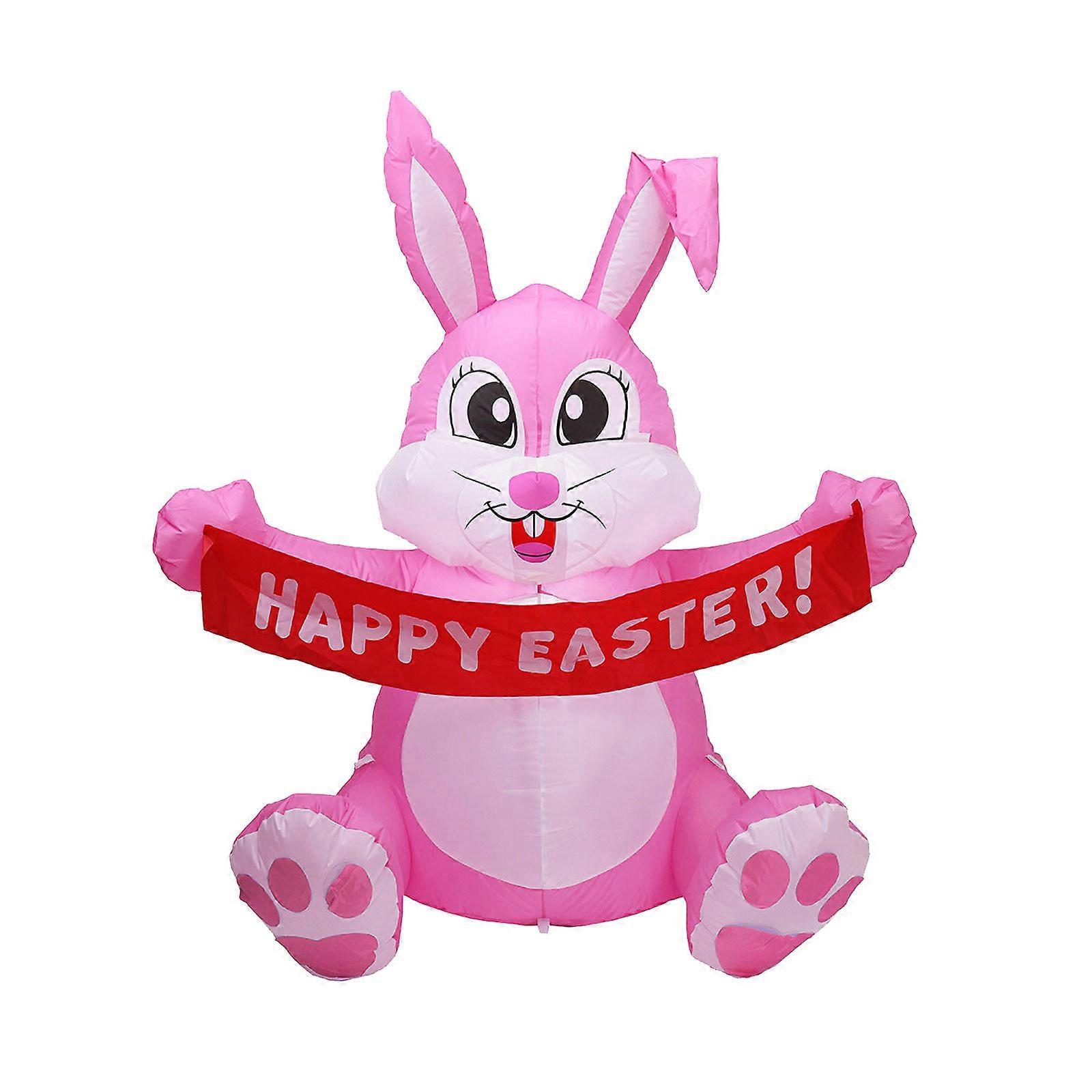 Holiday Ornaments Easter Inflatable Standing Bunny Inflatable Model ...