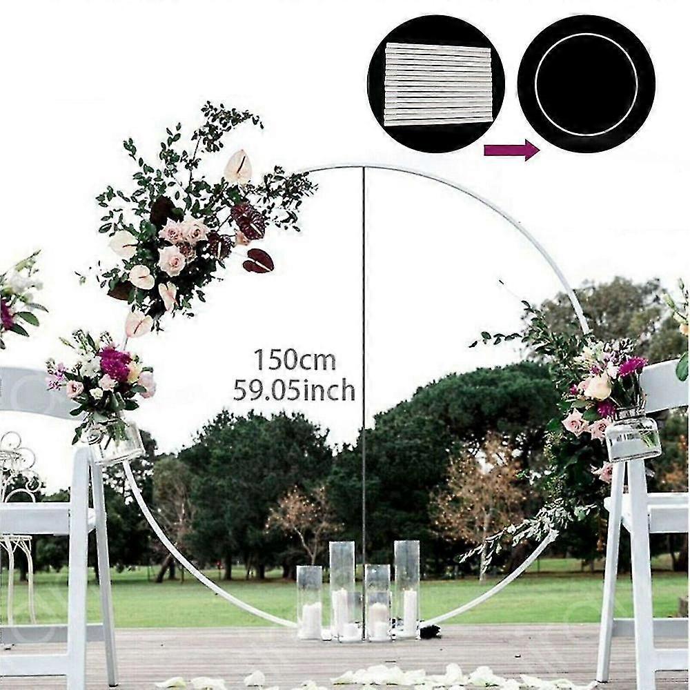 60/80/100/150CM Balloon Ring Round Big Balloon Arch Circle Ring Stand ...