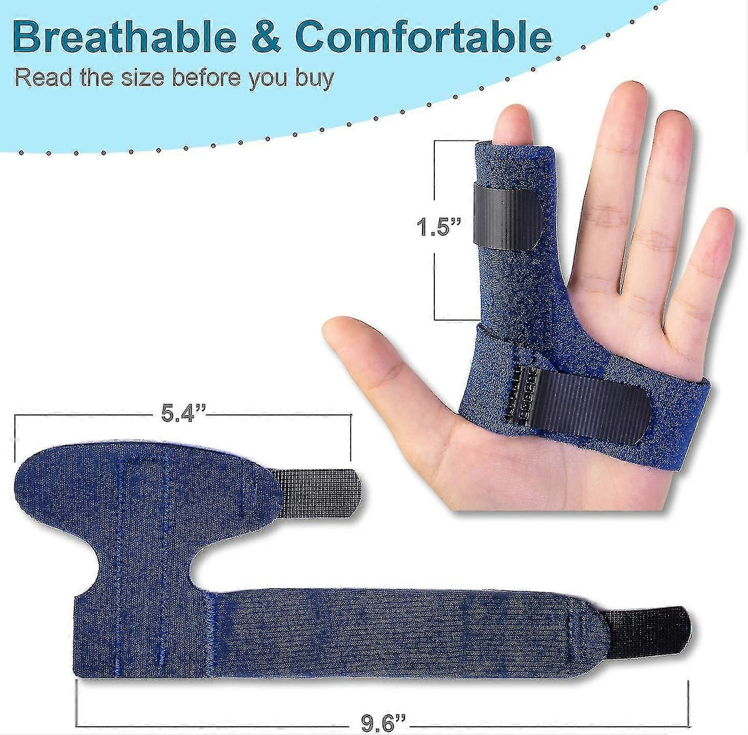 Finger Brace For Right Hand, Index Middle Ring Pinky, Trigger Finger ...