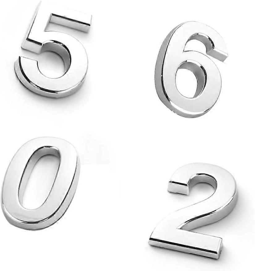 Letter Box House Number Sticker 0 to 9 Street Number Address Design ...