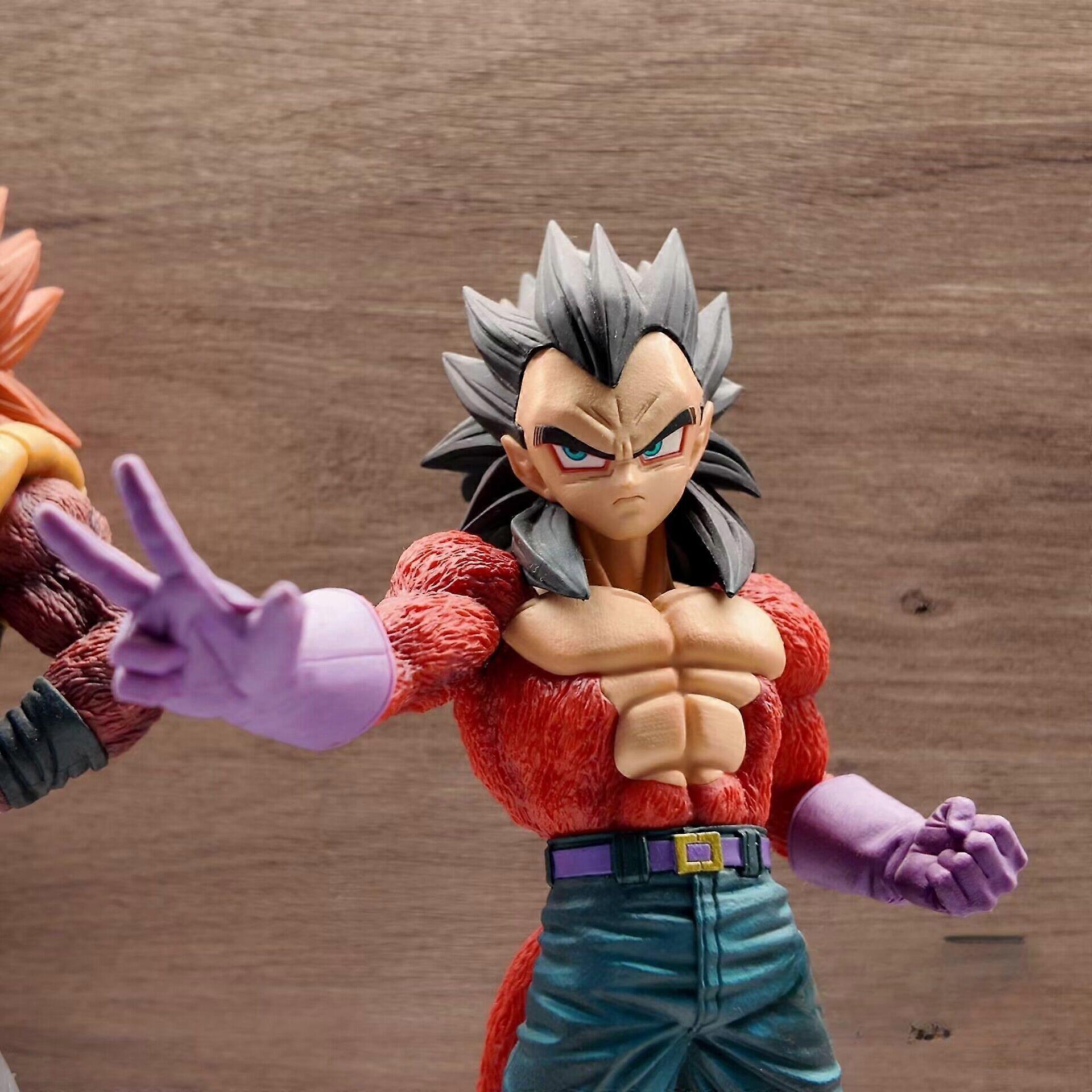 Nye Dragon Ball Gt Super Saiyan 4 Anime Figur Goku Vegeta Gogeta Ssj4 ...
