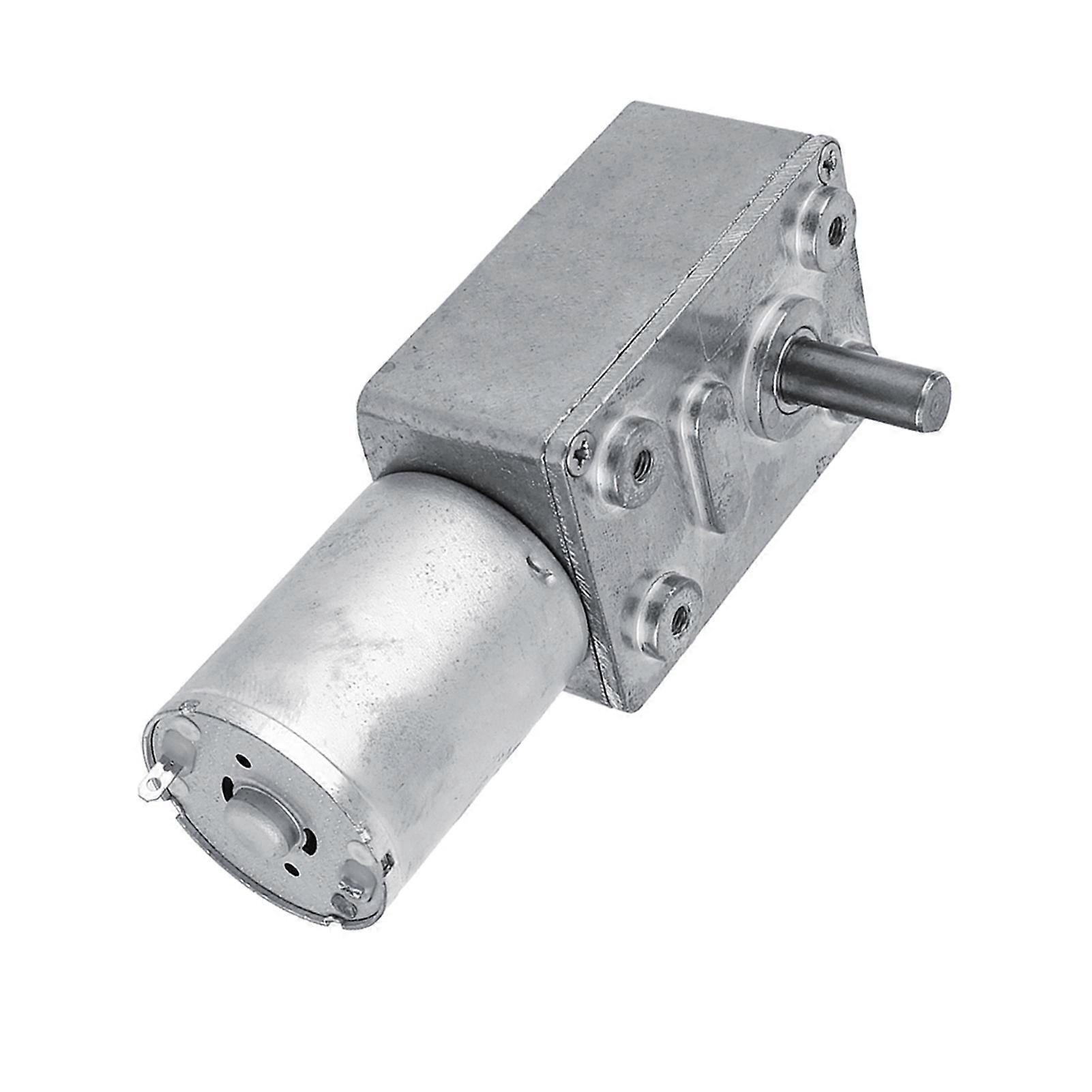 Reversible High Torque Worm Geared Motor DC 12V Reduction Electric ...