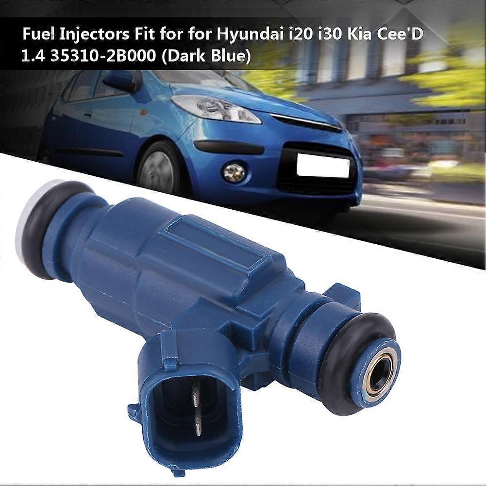 Fuel Injectors Fit for Hyundai i20 i30 Kia Cee'D 1.4 35310-2B000 (Dark ...