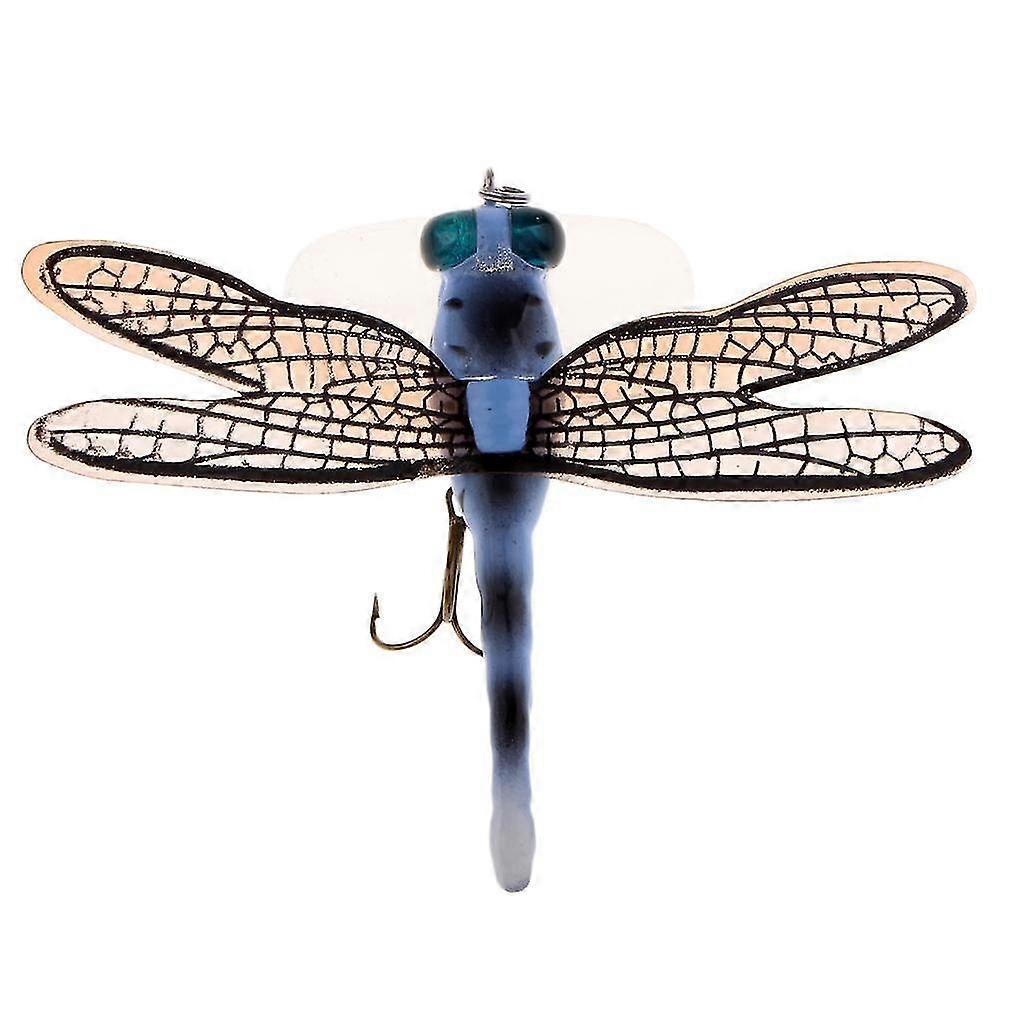 3x Dragonfly Flies Topwater Lure Floating Popper Fly Fishing Flies 7 ...