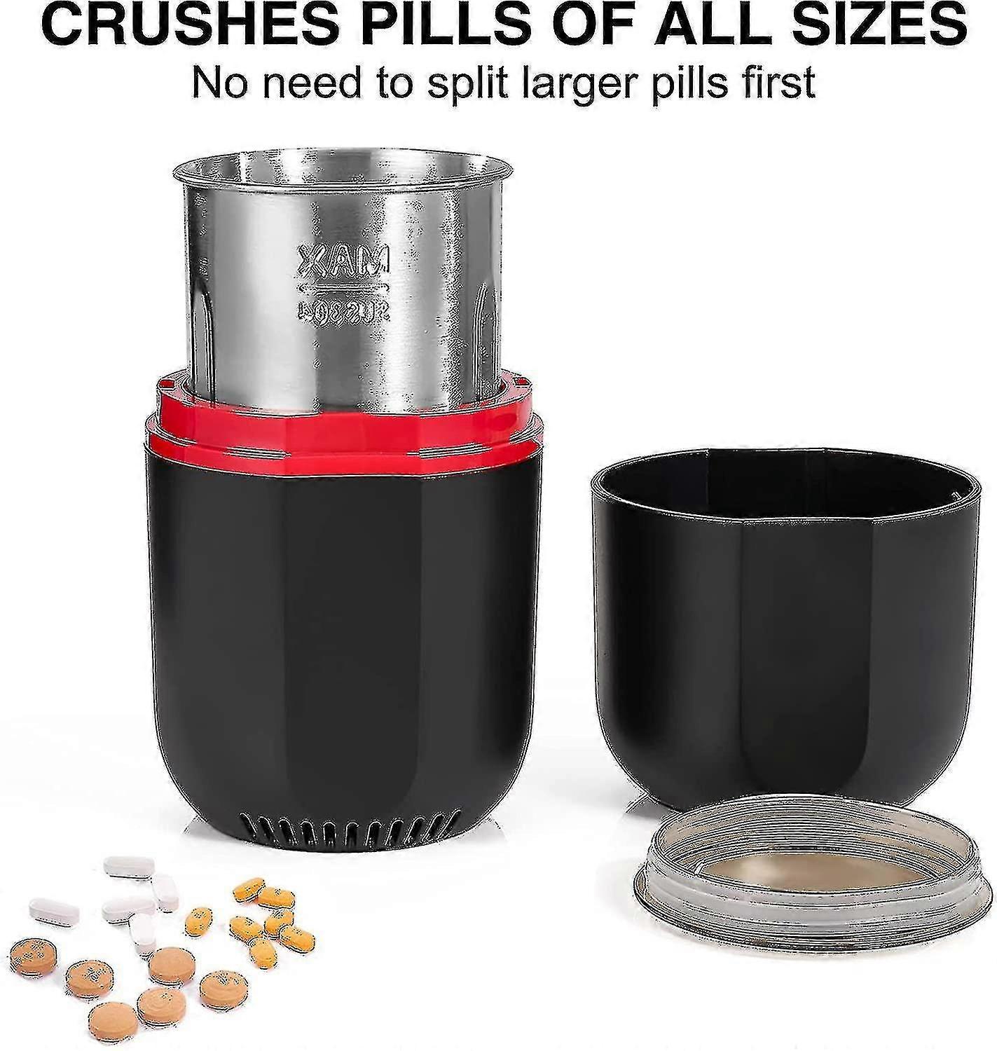 Electric Pill Crusher Grinder - Grind And Pulverize Small And Large ...